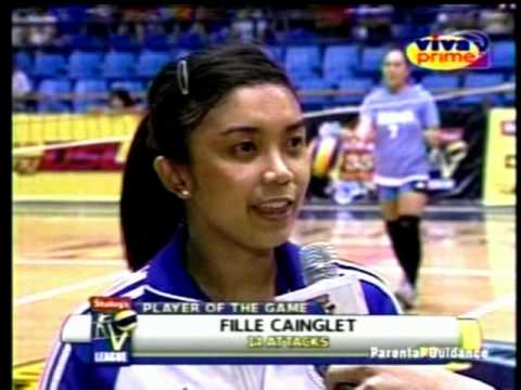 Shakey's V-League Season 7: Fille Cainglet, Best Player (ADMU-SWU Match ...
