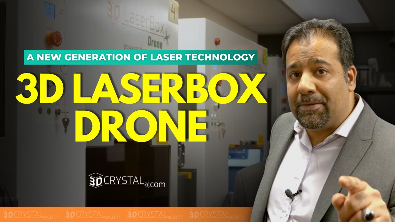 Revolutionize Your Crystal Engraving with the 3D Laserbox Drone Machine - YouTube