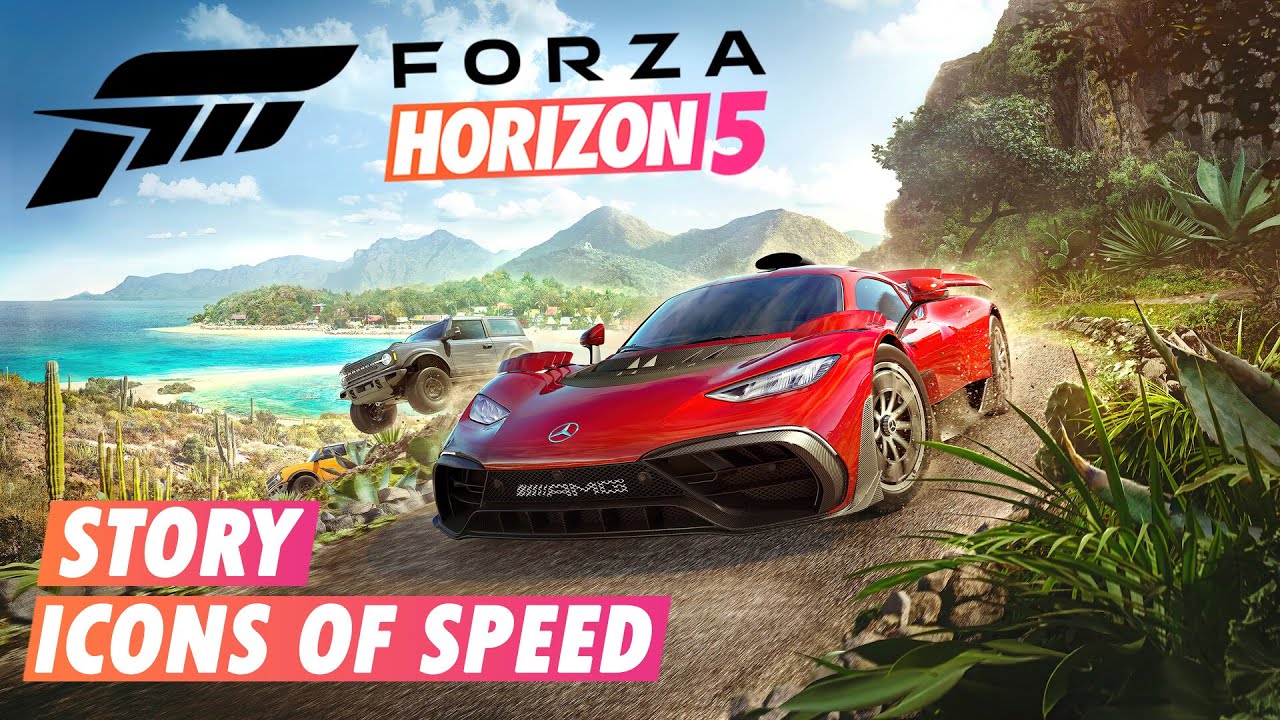 Forza Horizon 5 - Story: Icons Of Speed (No Commentary) - YouTube