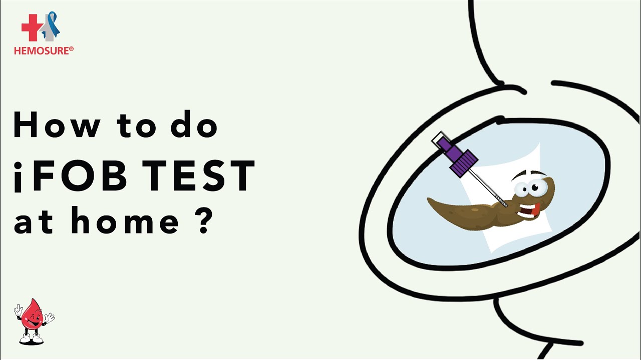 Hemosure's Fecal Occult Blood Test (iFOB Test), How to use in 7 easy ...
