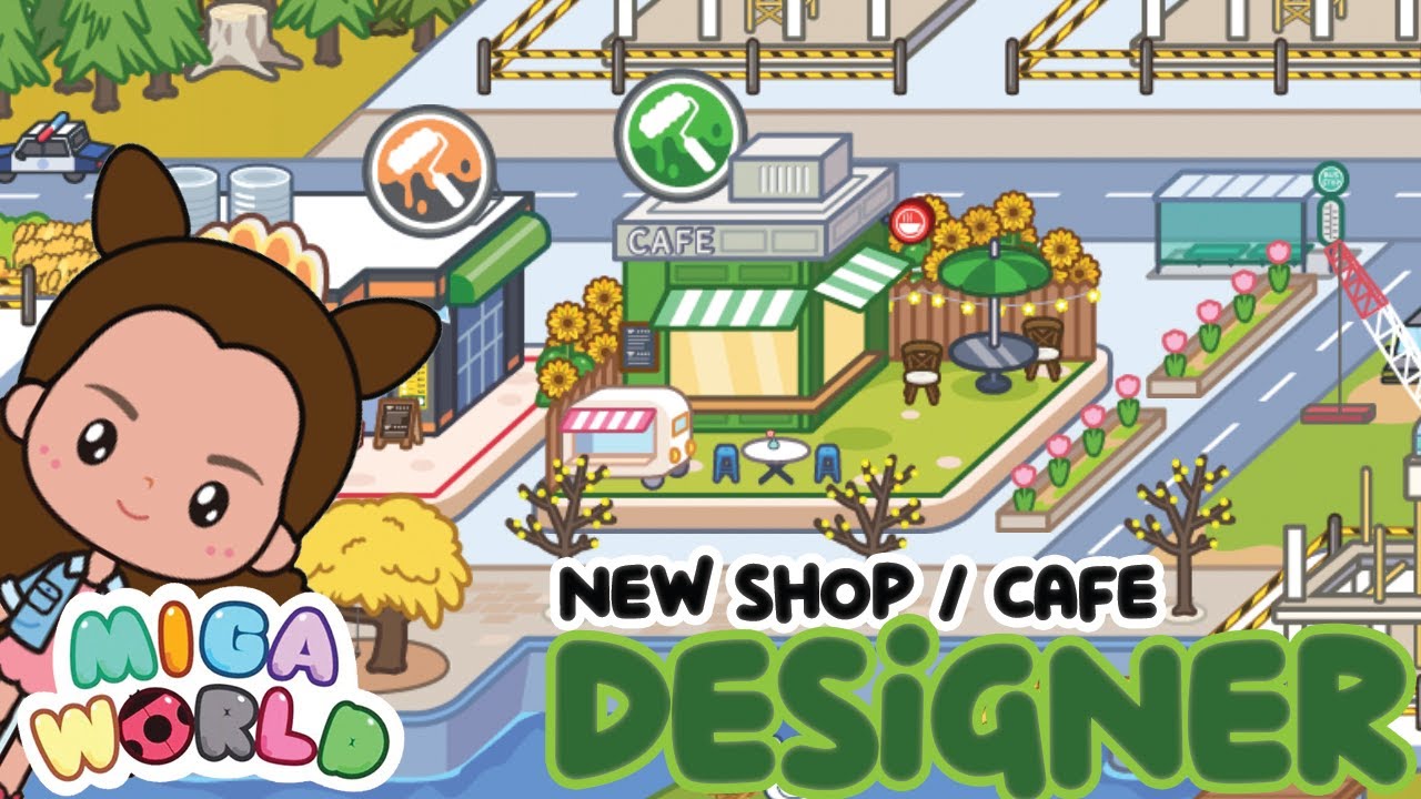 Miga World update new Coffee Shop House Designer! Nova atualização Miga ...