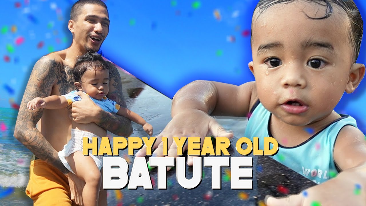 HAPPY 1 YEAR OLD BATUTE - YouTube