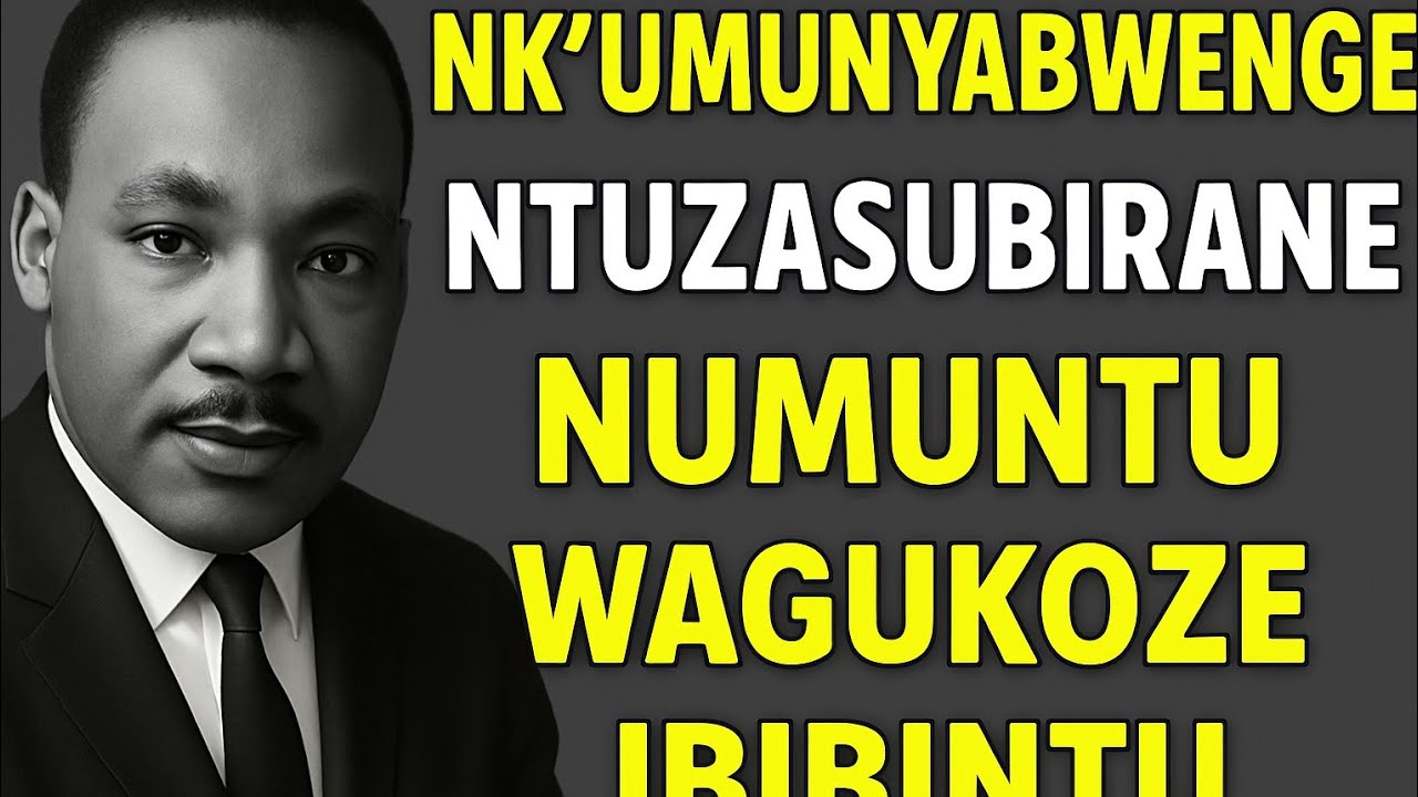 "UMUNYABWENGE NTASUBIRANA N’UMUNTU NK’UYU | Umva amagambo yuzuye ...