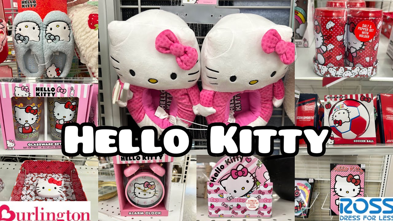 ️HELLO KITTY at ROSS & BURLINGTON 🤍Hello Kitty Lovers Shop With Me! ️ ...