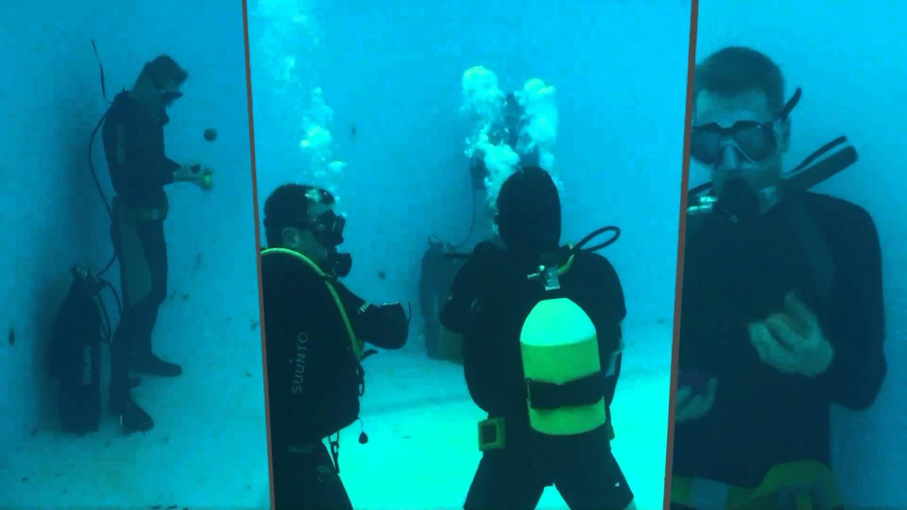 Juggling under water - Guiness Record of Zdenek Bradac CZ - YouTube