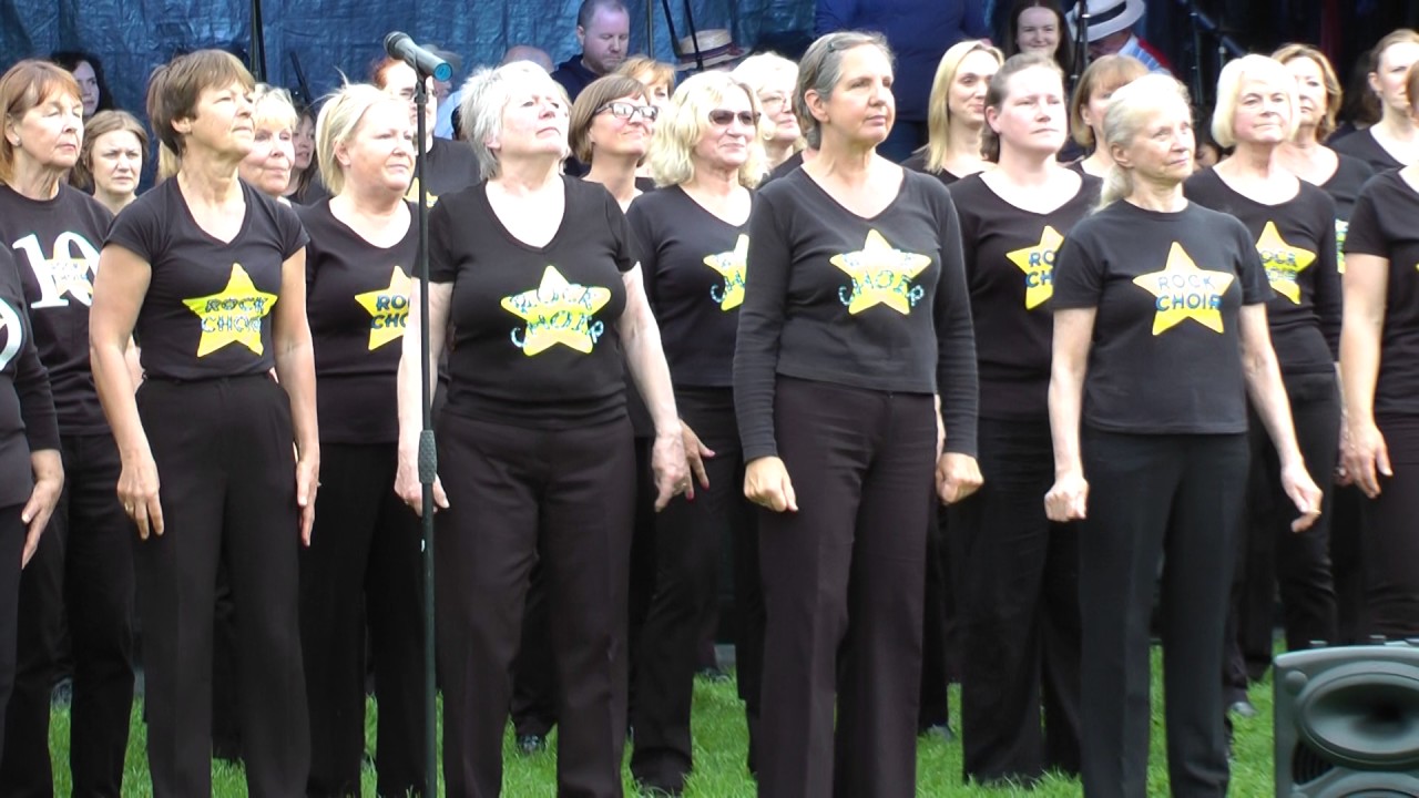 Shut Up and Dance Farnham Rock Choir Gostrey Meadow 28-05-17 - YouTube