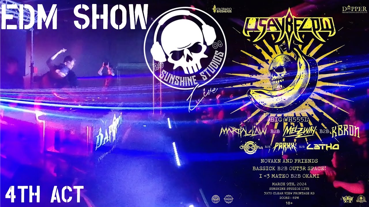 4th set of DJs at the EDM show, at Sunshine Studios - 5 - YouTube