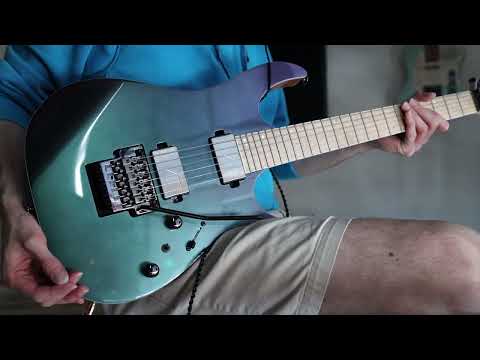 I bought an Ibanez RG5120M Polar Lights (light distortion demo)