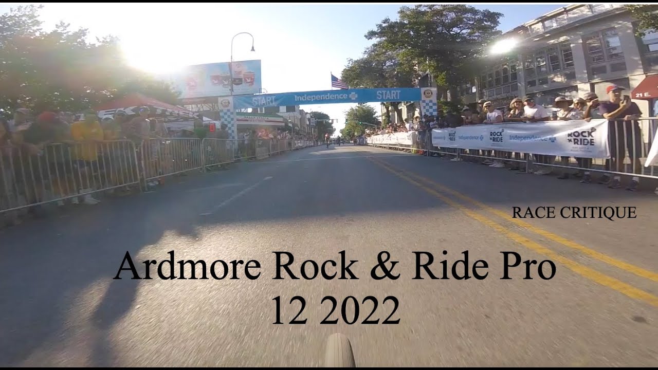 Ardmore Rock & Ride Pro12 2022 Race Critique - YouTube