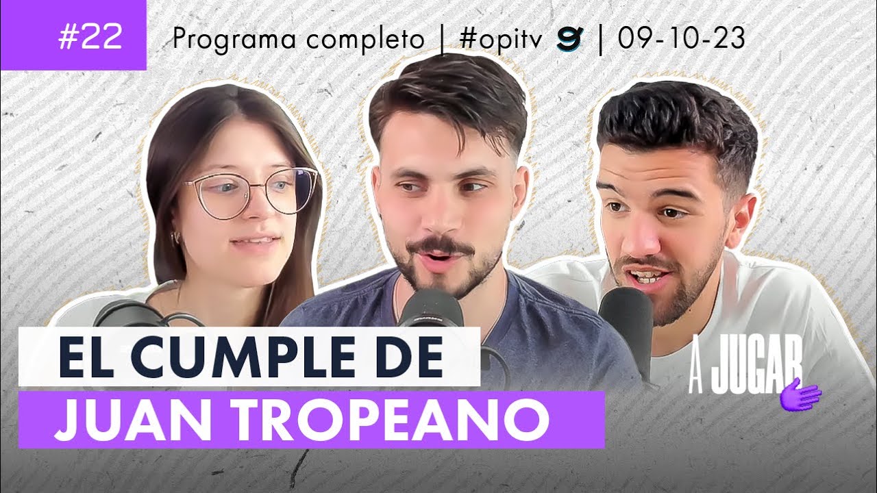 A JUGAR | Juan Tropeano cumple años, High School Musical y mascotas | 9 ...