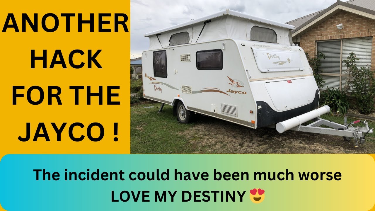 Another 2 EASY HACKS for my Jayco Destiny Caravan - YouTube