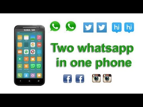 How To Install 2 Whatsapp On Same Android Phone - YouTube