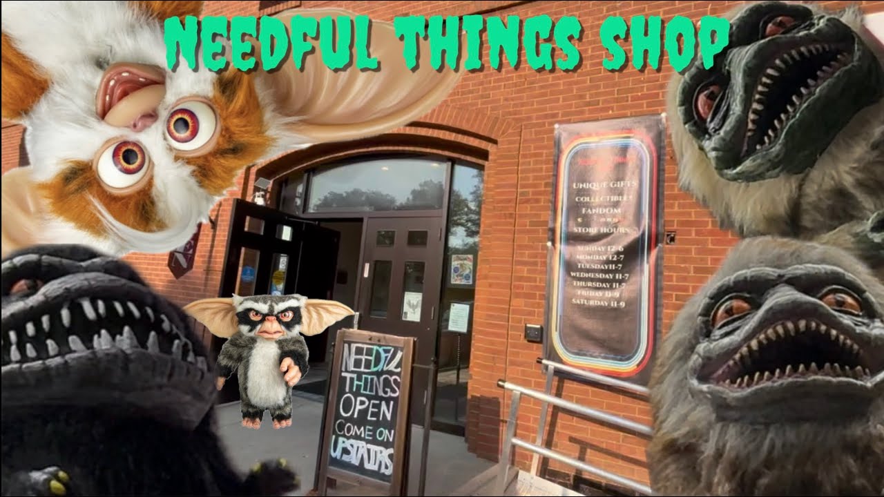 Needful things shop in Woodstock Illinois My favorite shop for creepy ...