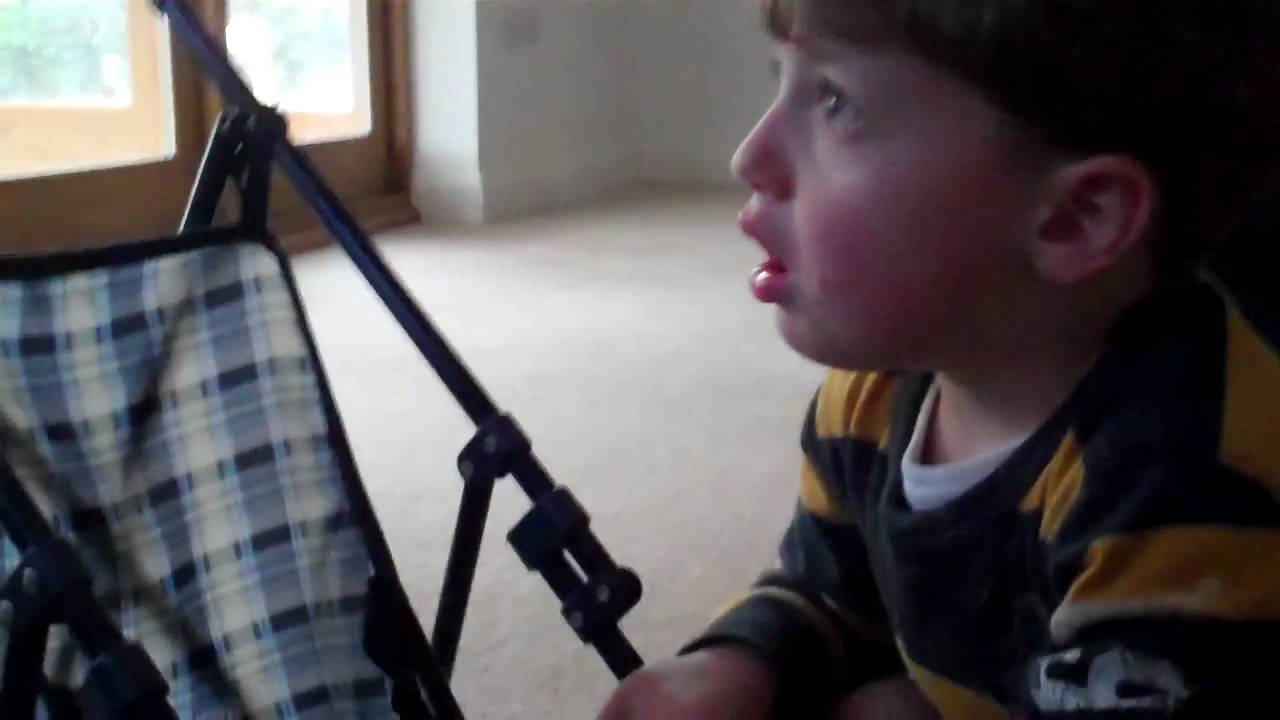 Cute Baby Joe Crying Over His Broken Toy! - YouTube