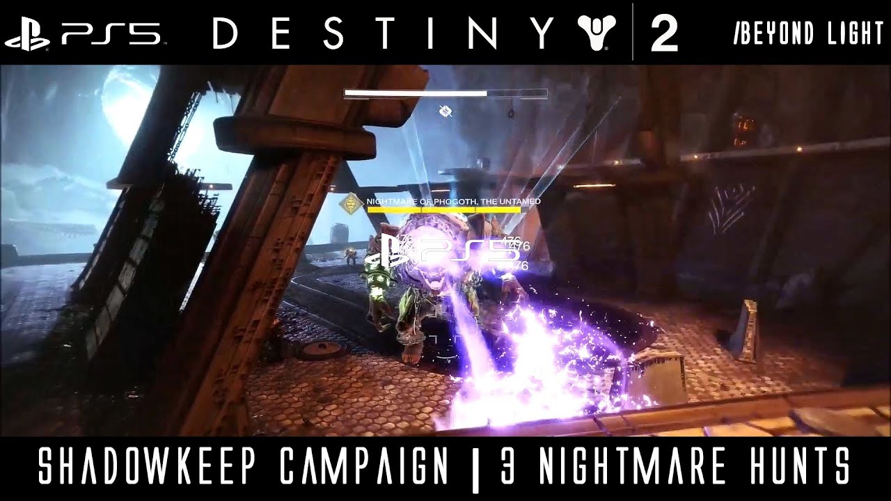 Destiny 2 | Shadowkeep | #7 | 3 Nightmare Hunts | PS5 Version - YouTube