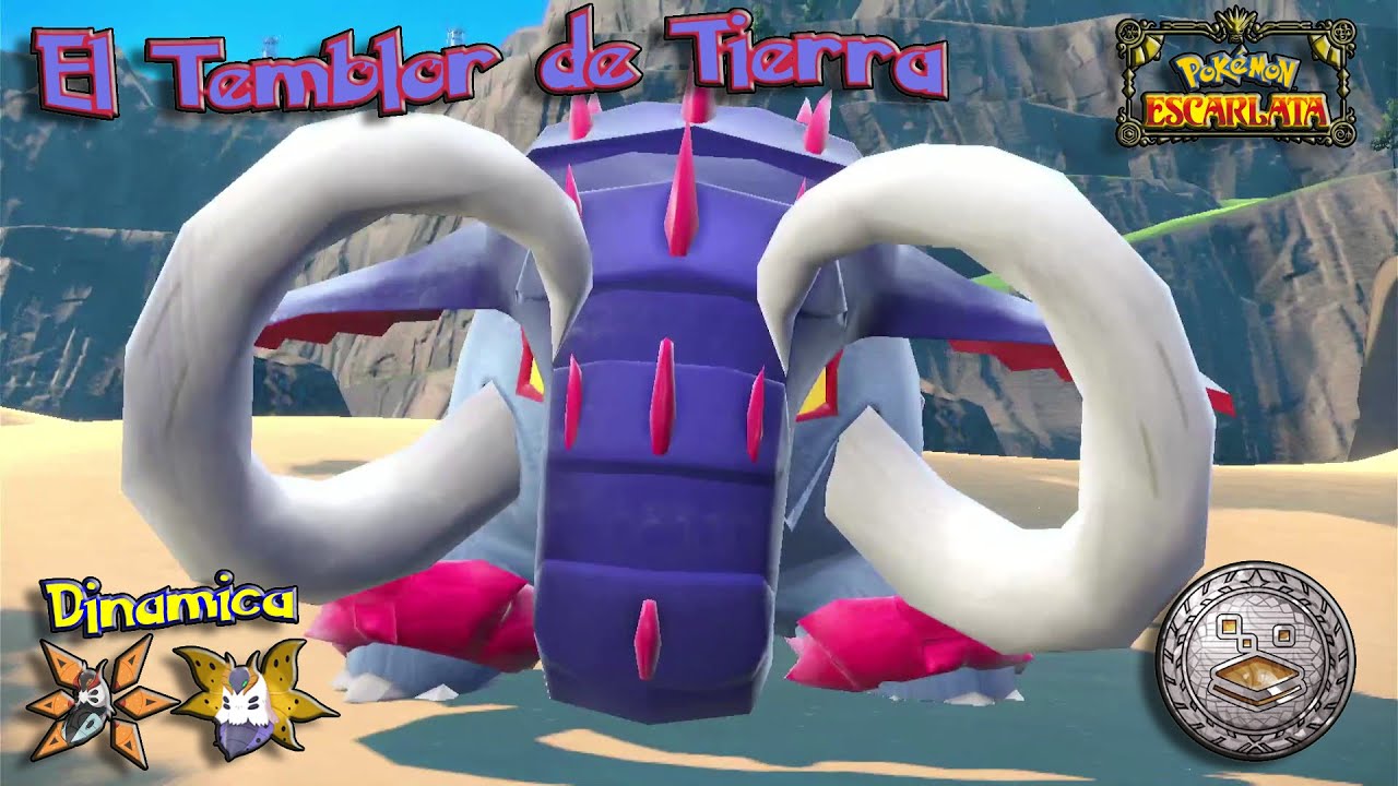Colmilargo "El Temblor de Tierra" . Senda Legendaria en Pokémon ...