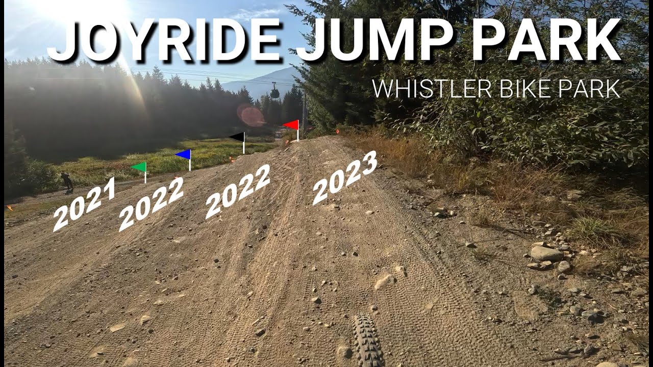 Finally! - JoyRide Jump Park - Whistler Bike Park - YouTube