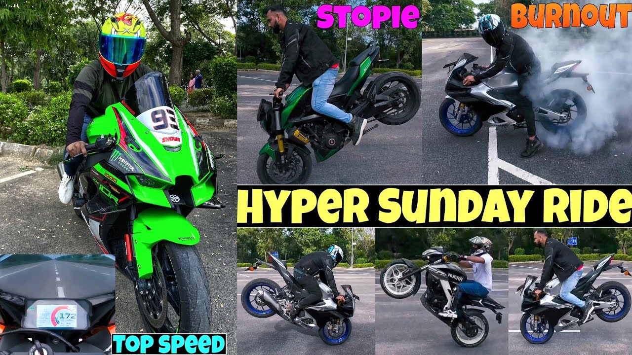 Hyper Sunday Ride😱 Live Crashed R15v4 | Rc 390 Top Speed | Rc 390 vs ...