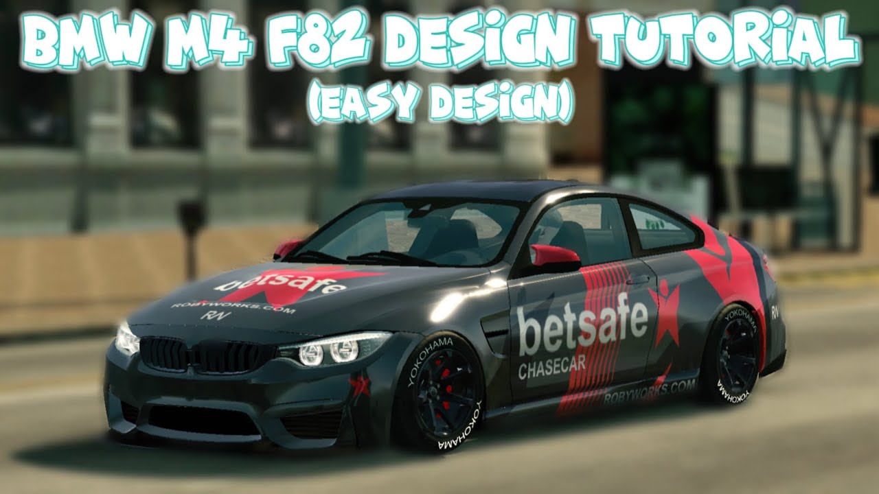 BMW M4 F82 EASY DESIGN TUTORIAL in Car Parking Multiplayer #carparkingmultiplayer #cpm - YouTube