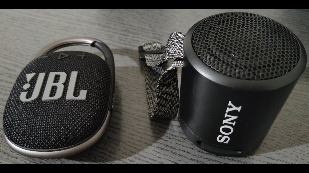JBL Clip 4 (50$) VS Sony XB13 (40$) - Sound comparison - YouTube