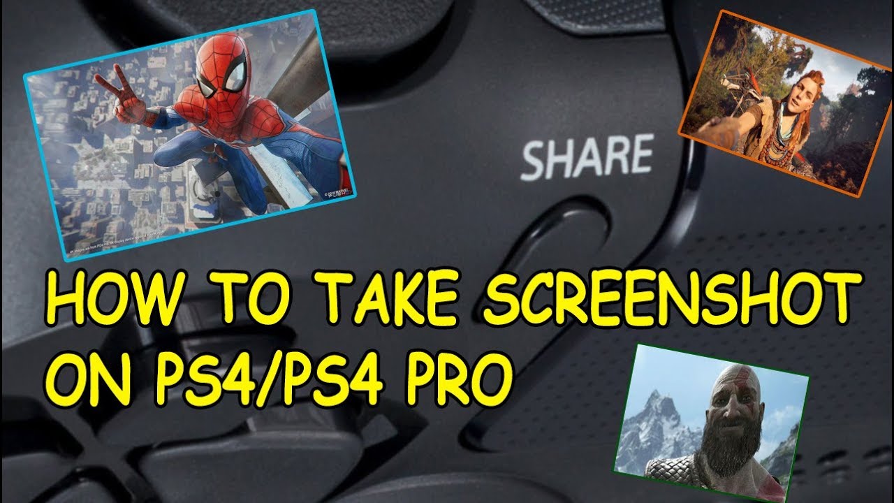 How To Take a Screenshot on PS4/PS4 PRO and View your Gallery - YouTube
