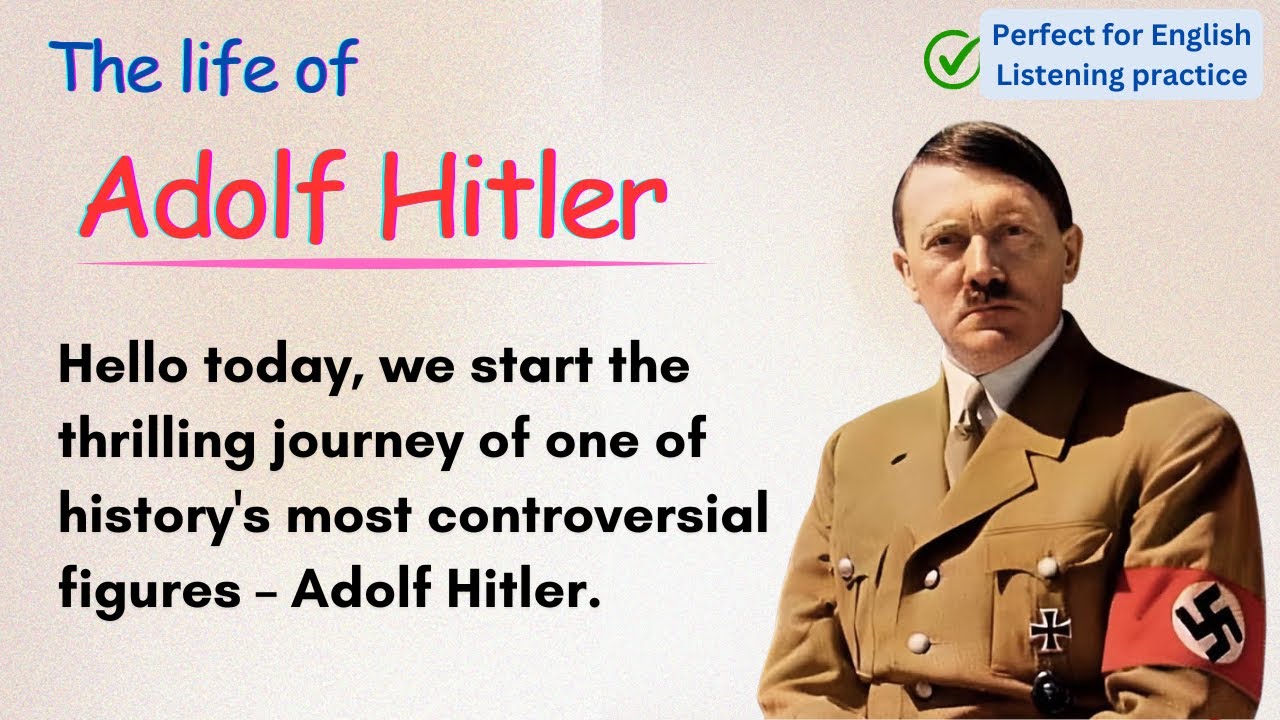 The MOST FEARSOME Leader Adolf Hitler's Story || English Story for ...