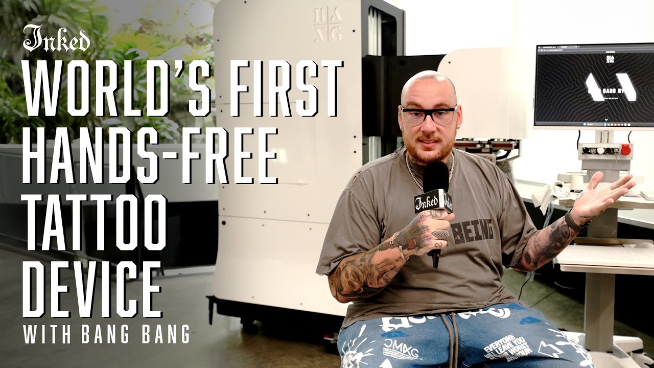 Hands-Free Tattoo Robot?! Inside BANG BANG Tattoo’s Futuristic Ink Tech ...