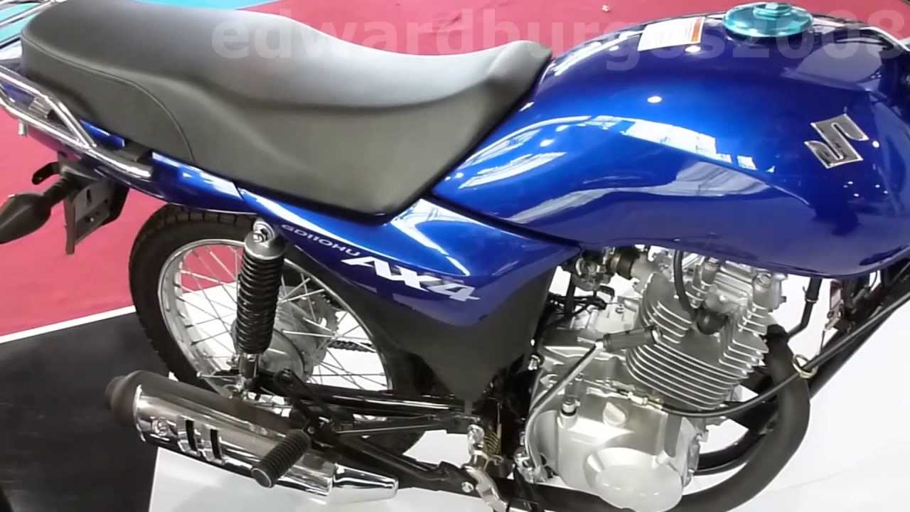 2013 suzuki ax4 110 2013 al 2014 video versión para Colombia - YouTube