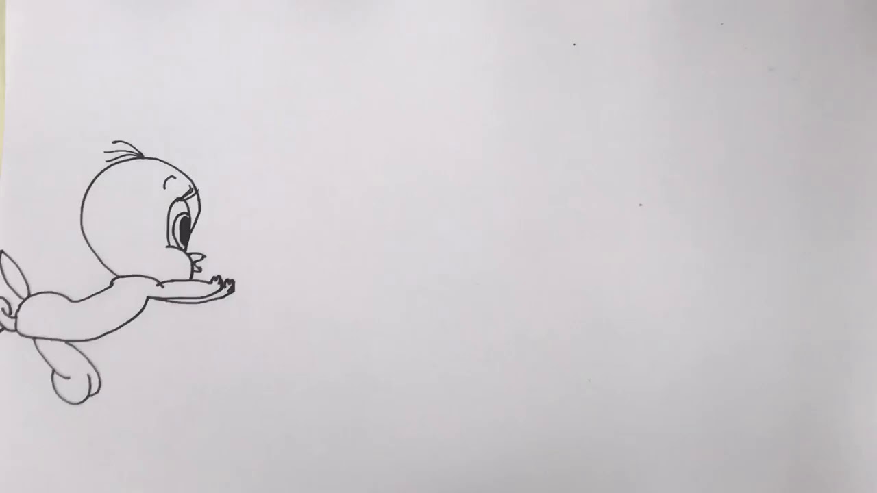 Tweety Bird Walk, Run, and Jump - YouTube