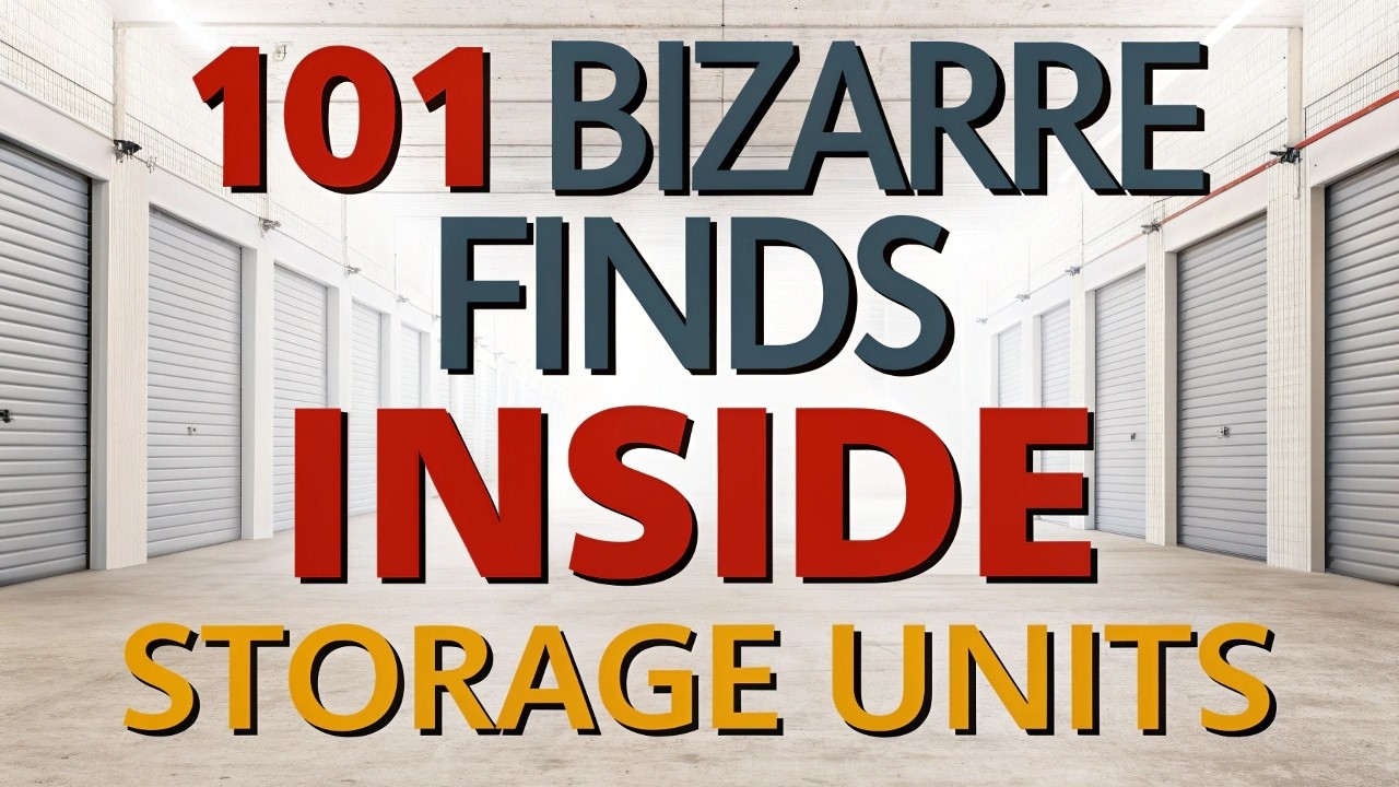 101 Bizarre Storage Unit Finds in U.S. | Guess What We Found - YouTube