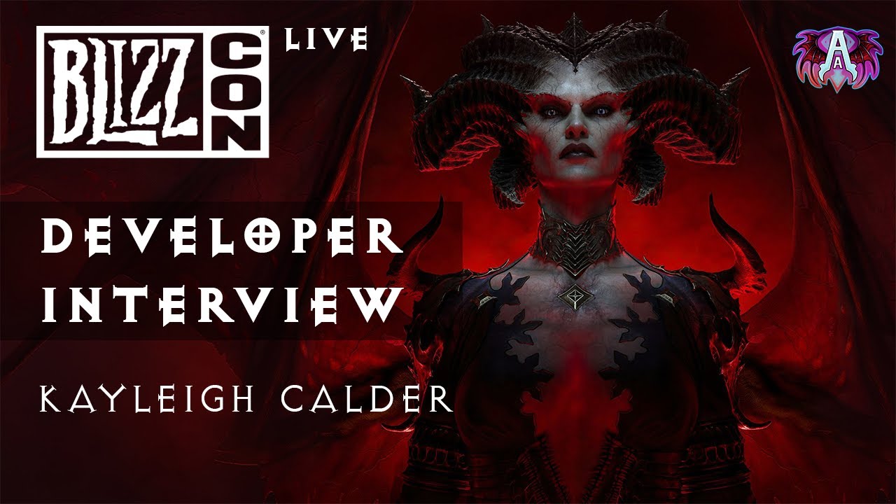 Diablo Developer Interview with Kayleigh Calder | Diablo IV Blizzcon Interview - YouTube