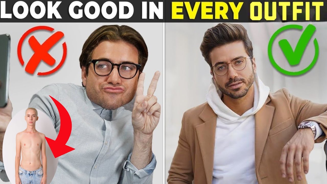 How To Looks Good In Any Outfit || special For Skiny boys || Glam ...