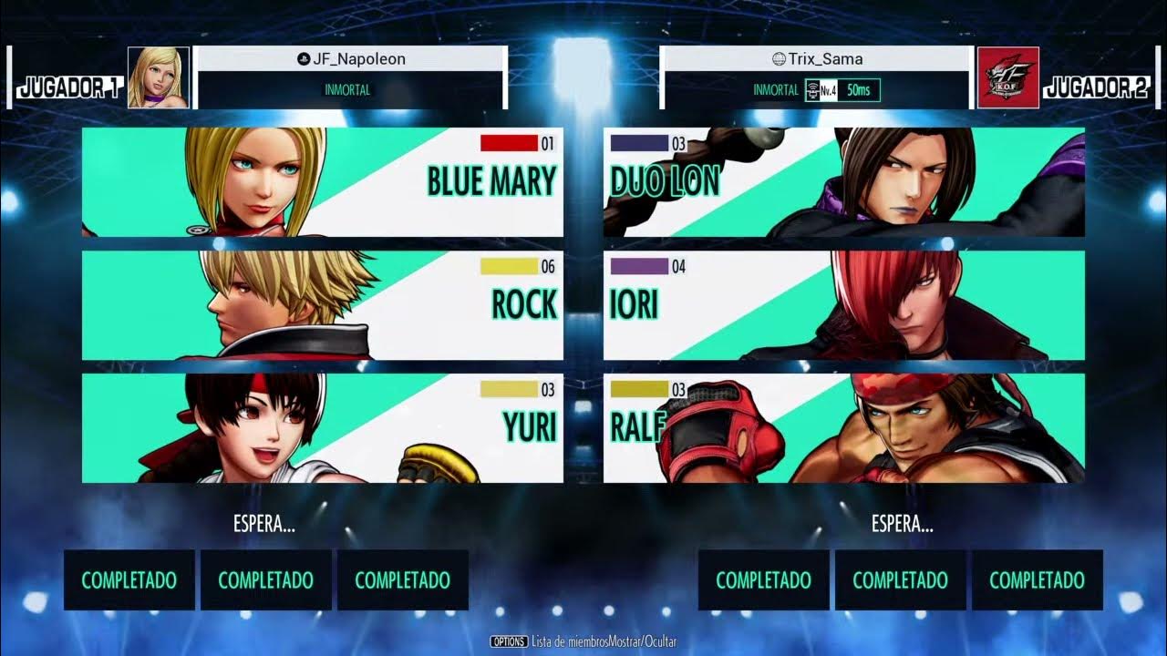 DOBLE CAÍDA EN FT | KOF XV EN VIVO #KOFXV #KOF15 #SNK - YouTube