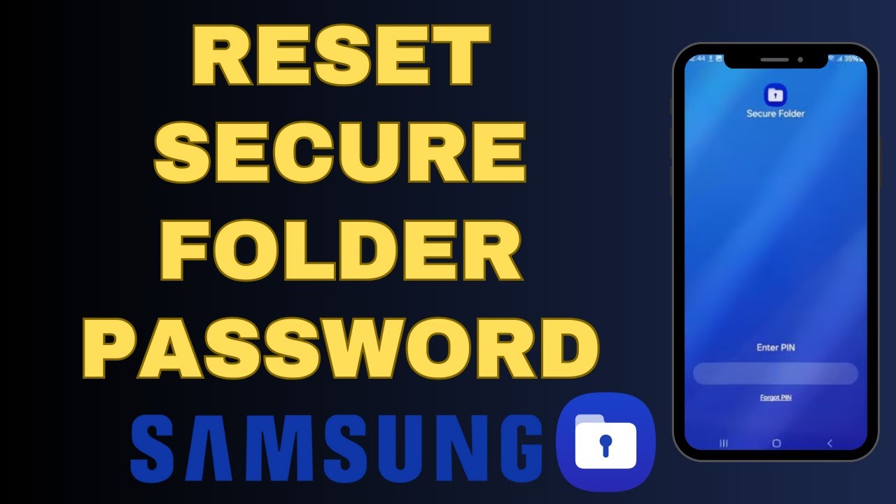 How to Unlock Secure Folder in Samsung without PIN code or if you ...