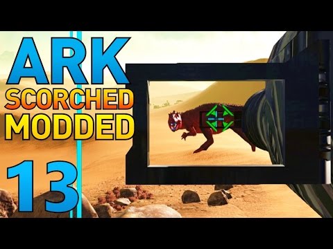 [13] Rocket Launcher Taming! (ARK Scorched Earth Modded Survival) - YouTube