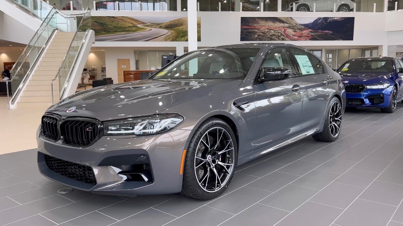 2023 BMW M5 Competition in Alvite Grey - YouTube