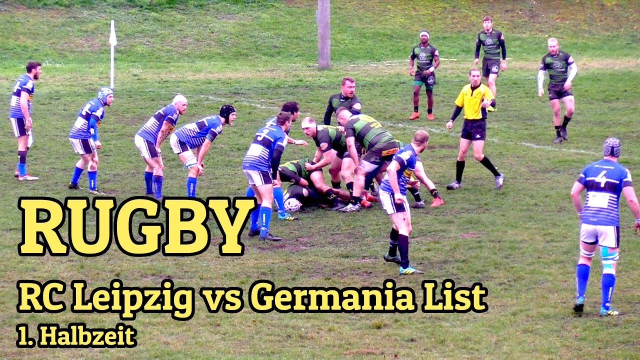 Rugby: RC Leipzig vs Germania List - YouTube