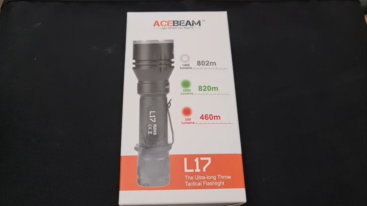 Türkiye'de İlk!! Acebeam L17 EDC Taktiksel El Feneri İncelemesi ...