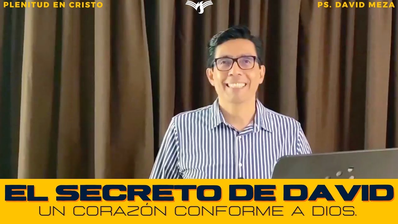 "El Secreto de David" | Ps. David Meza | 27 Marzo 2022 - YouTube