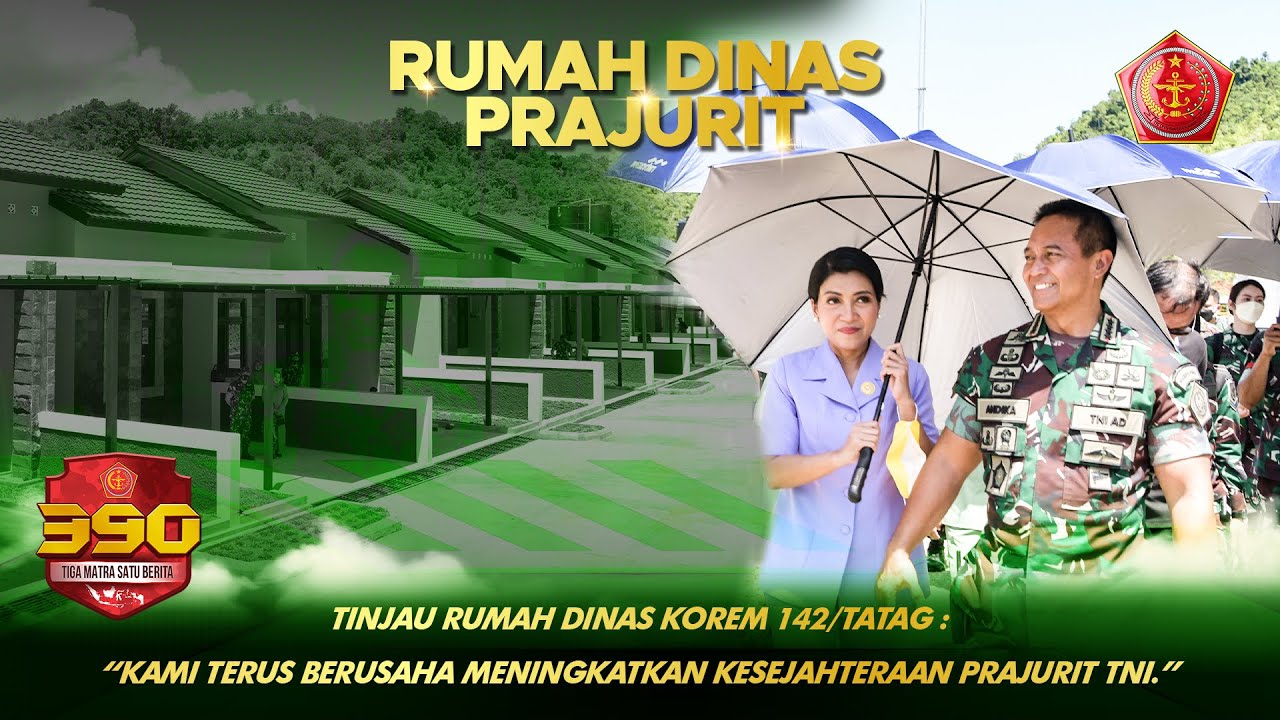 Tinjau Rumah Dinas Korem 142 Tatag: Kami Terus Berusaha Meningkatkan ...