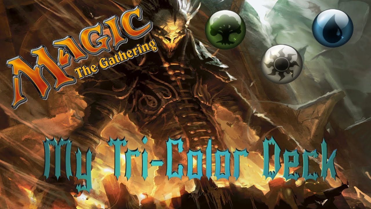 Magic The Gathering: | My Tri-Color Deck | Green/White/Blue - YouTube