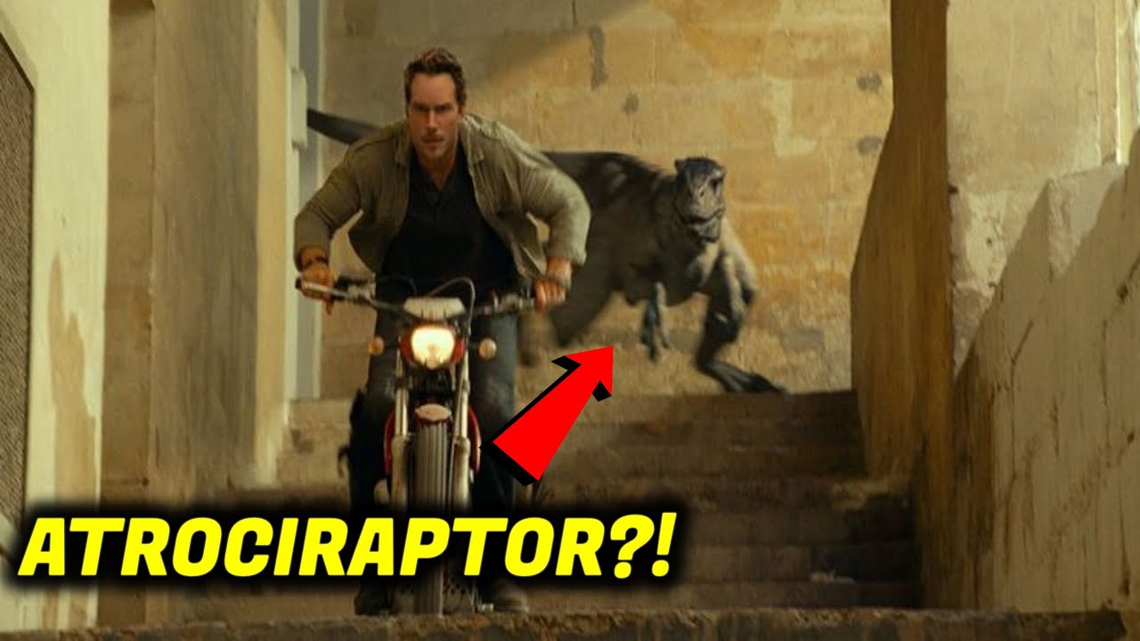 ATROCIRAPTOR Revealed In NEW LOOK At Jurassic World Dominion - YouTube