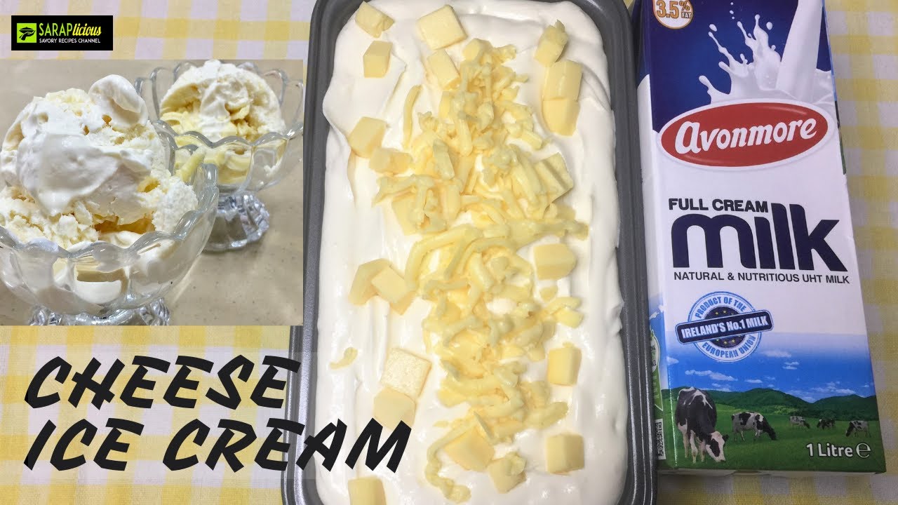 Homemade Creamy Cheese Ice Cream - YouTube