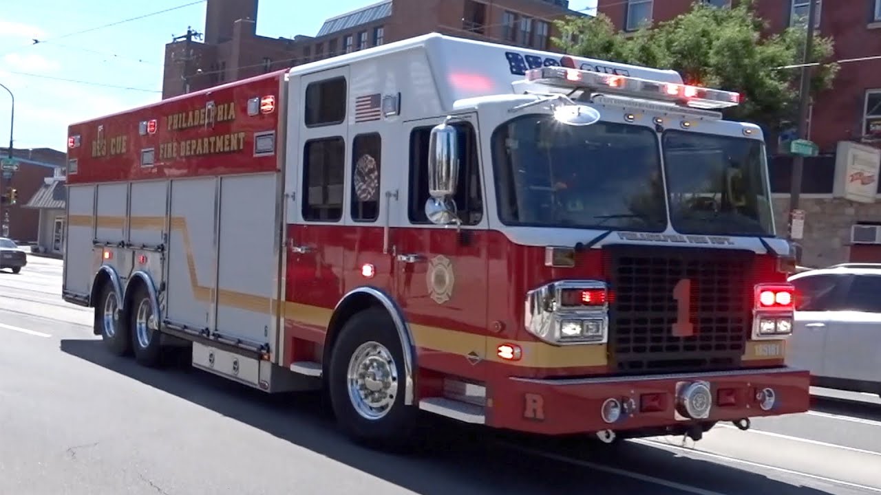 PFD Rescue 1 Responding - YouTube