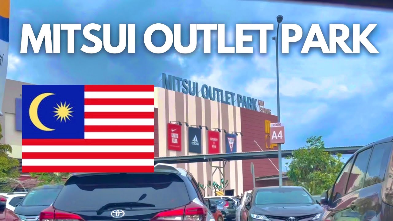 🇲🇾 Walking Around MITSUI Outlet Park KLIA Sepang (Jan 2023) - YouTube