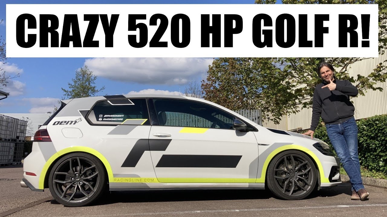 RACINGLINE'S 520 HP MK7 GOLF R IS JUST INSANE! #golfr #golf7r # ...