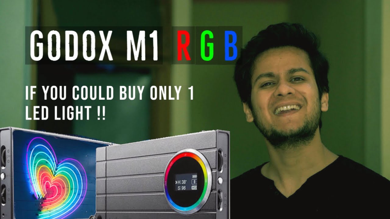 Godox M1 RGB Light review | Premium & Versatile - Must Buy - YouTube