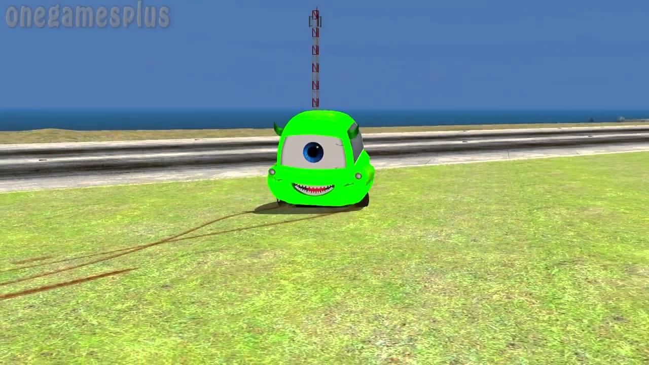 New Disney PIXAR cars Mike Wazowski Monster Children's Songs Nursery ...