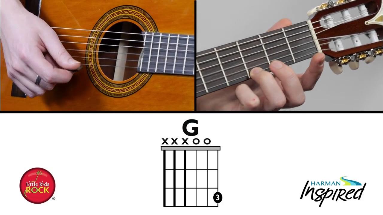 Learn the Easy G Chord with Just One Finger on the Guitar - YouTube