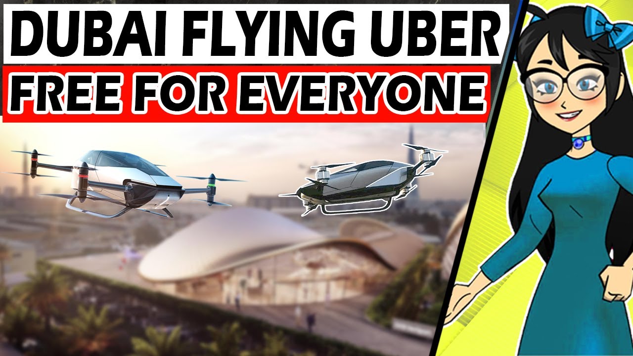 Dubai's Flying Taxi Terminal | Dubai Future VTOL | Free Ride For ...